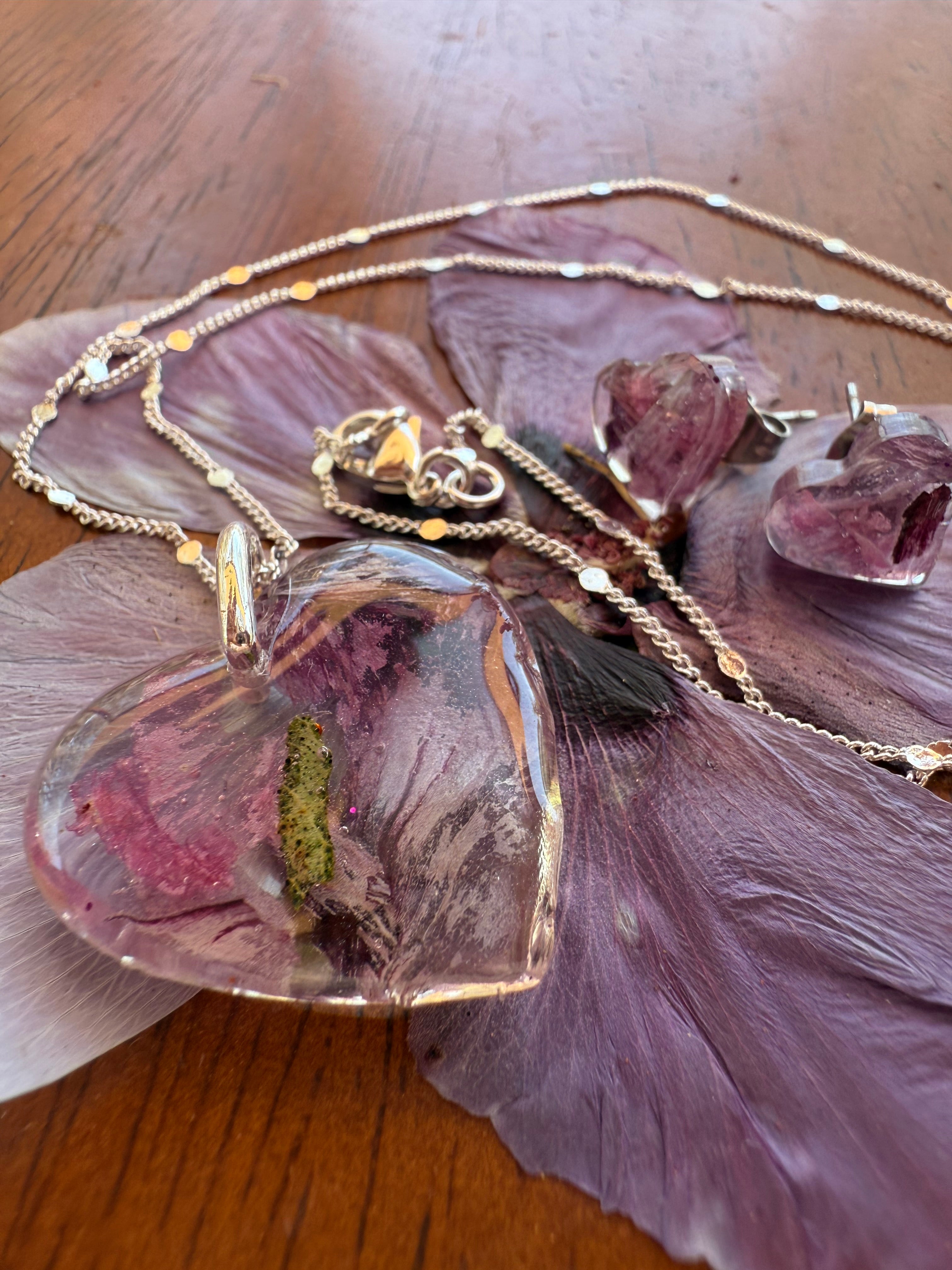 Pendant and earring sets - Desert Rose – Nature of Alice